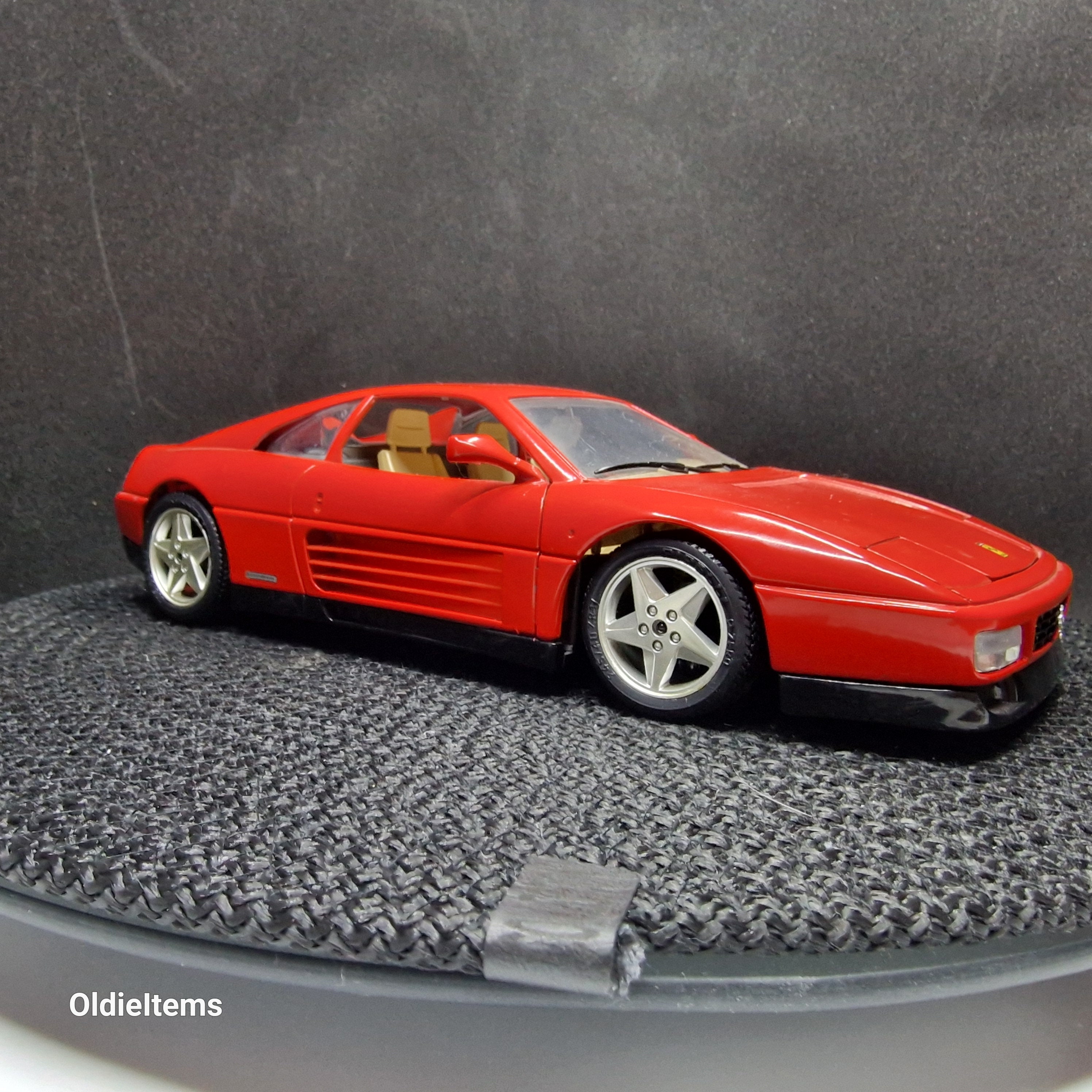 Burago Model Car Ferrari 348 TB 1992 in Red Color, a 1/18 Scale Model ...