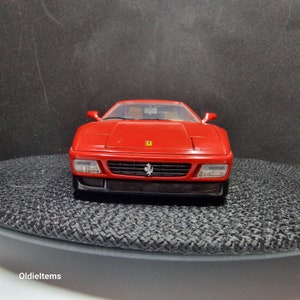 Burago Model Car Ferrari 348 TB 1992 in Red Color, a 1/18 Scale Model ...