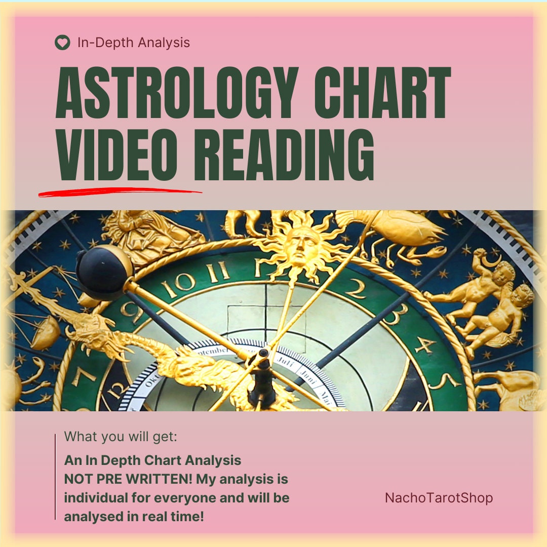 30 Min Video Astrology Chart Reading - Astrology Reading - Birth Chart ...