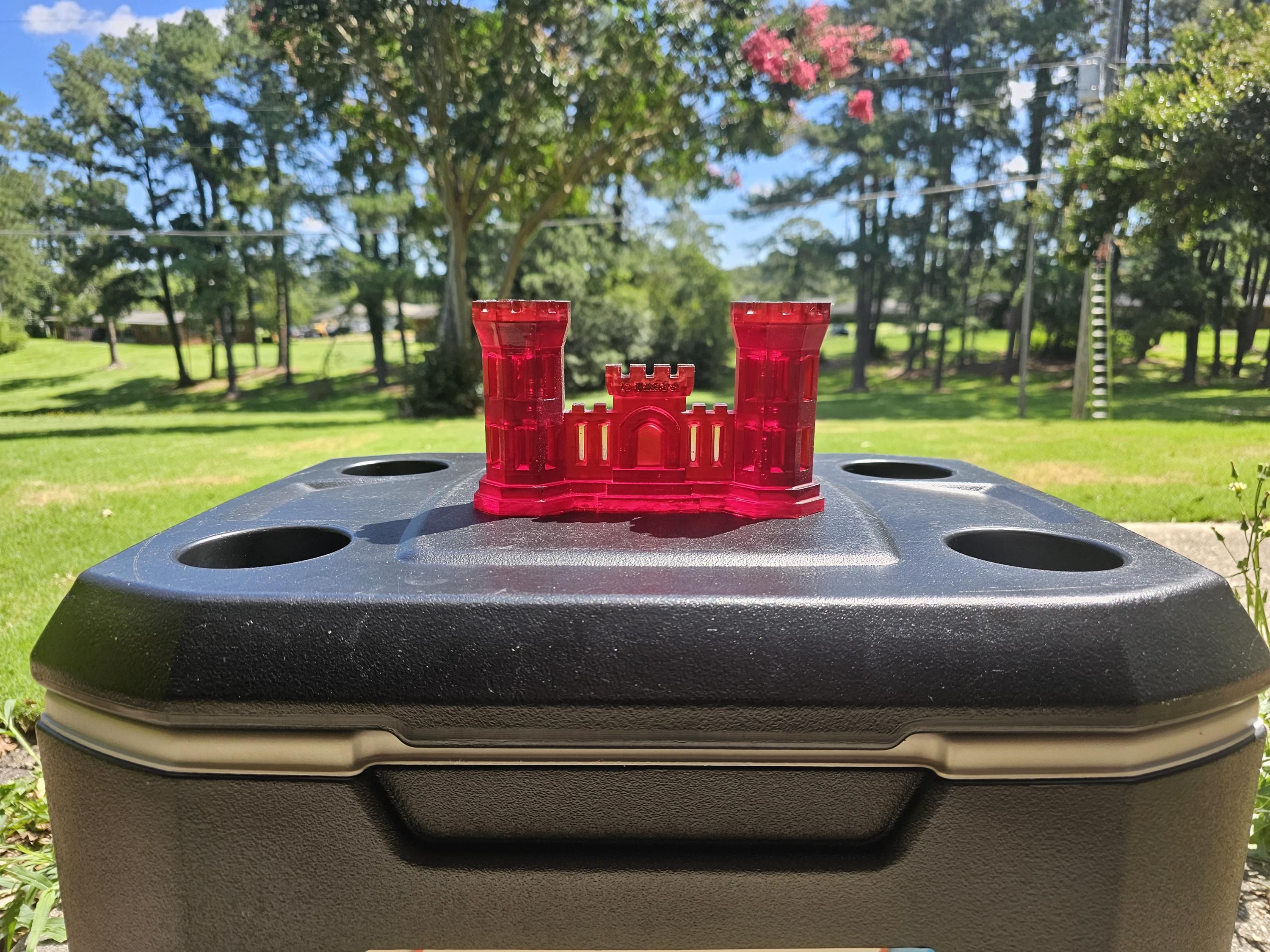 3D Printed Army Engineer Castle - Etsy