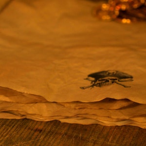 10 Sheets Handcrafted Aged Paper Physical Treasure Map for Childrens ...