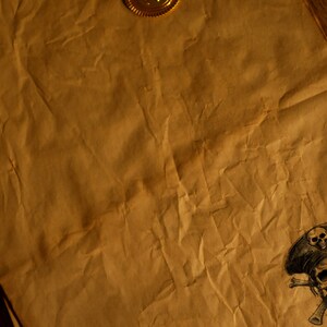 10 Sheets Handcrafted Aged Paper Physical Treasure Map for Childrens ...