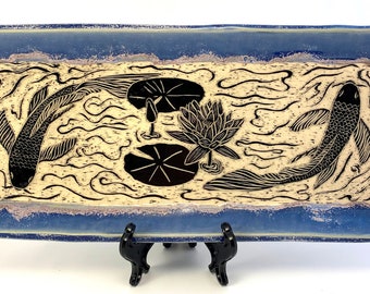 Sgraffito Pottery - Etsy