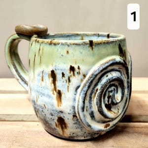 Original Calming Mug Anxiety Stress Fidget Stress Worry Stone Hand Made ...