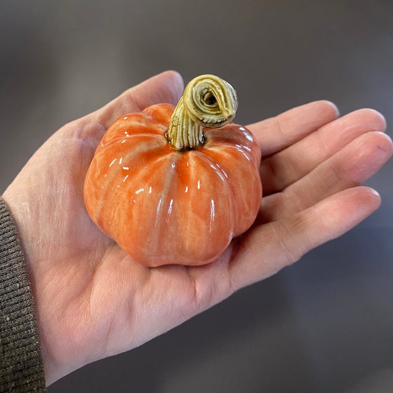 Ceramic Pumpkin - Etsy