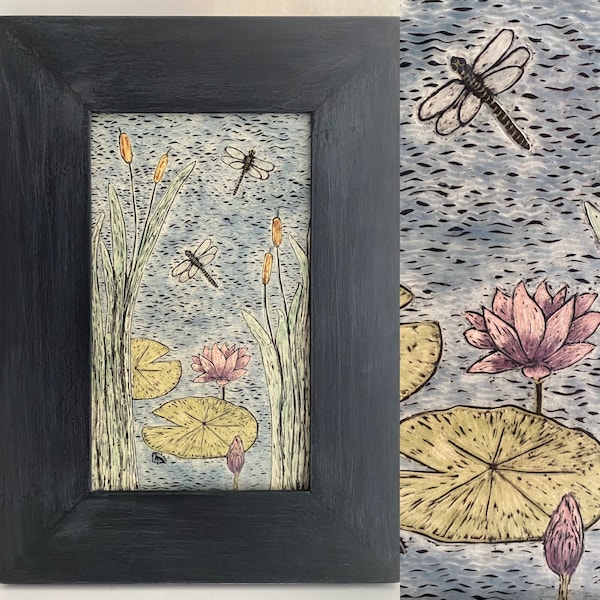 Stoneware Tile - Etsy