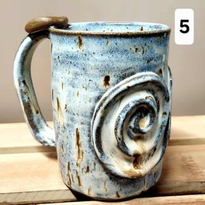 Original Calming Mug Anxiety Stress Fidget Stress Worry Stone Hand Made ...