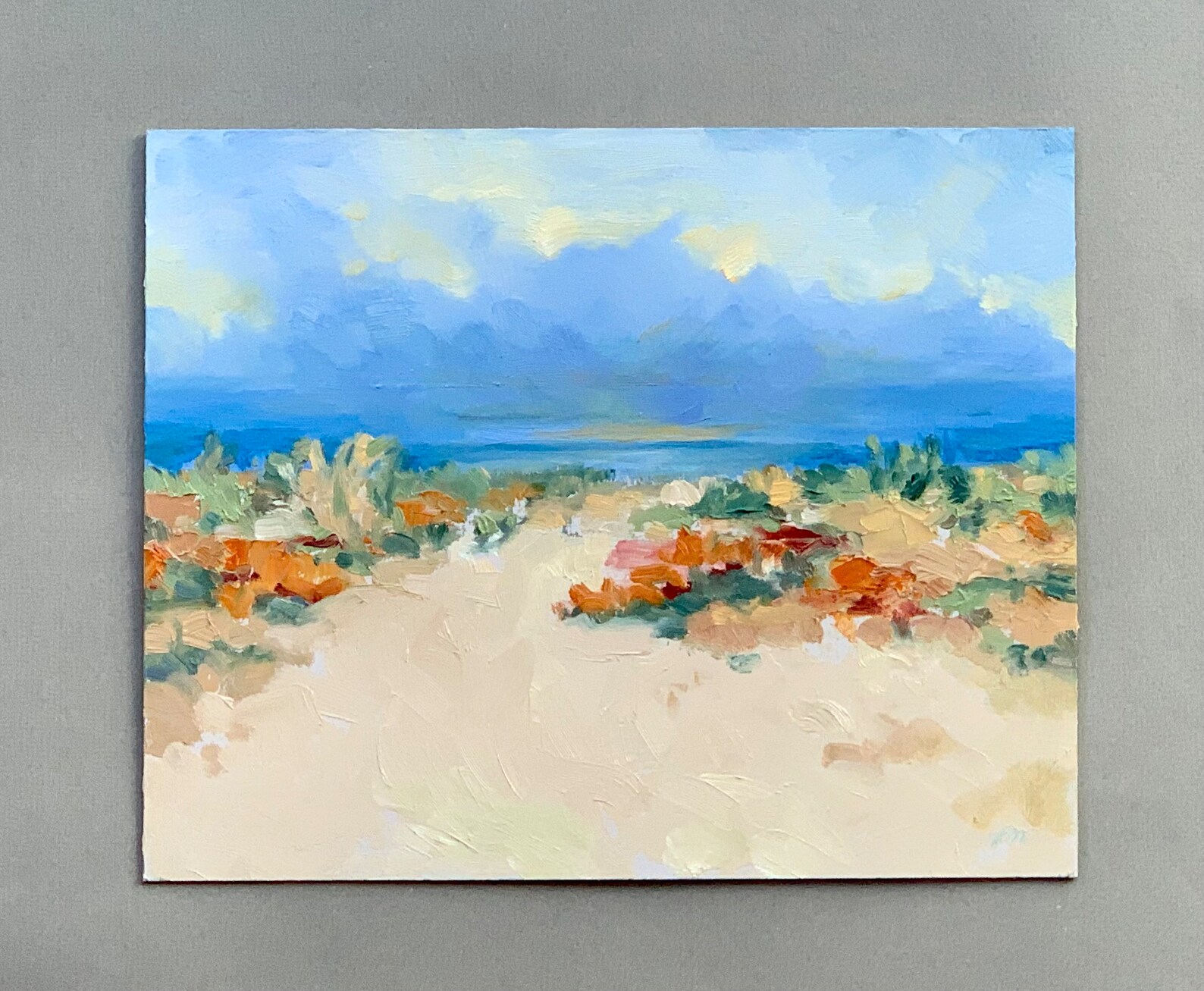 Original, 100% Charity Donation, Oil Painting, Landscape, on Primed ...