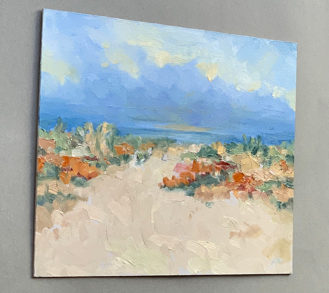 Original, 100% Charity Donation, Oil Painting, Landscape, on Primed ...