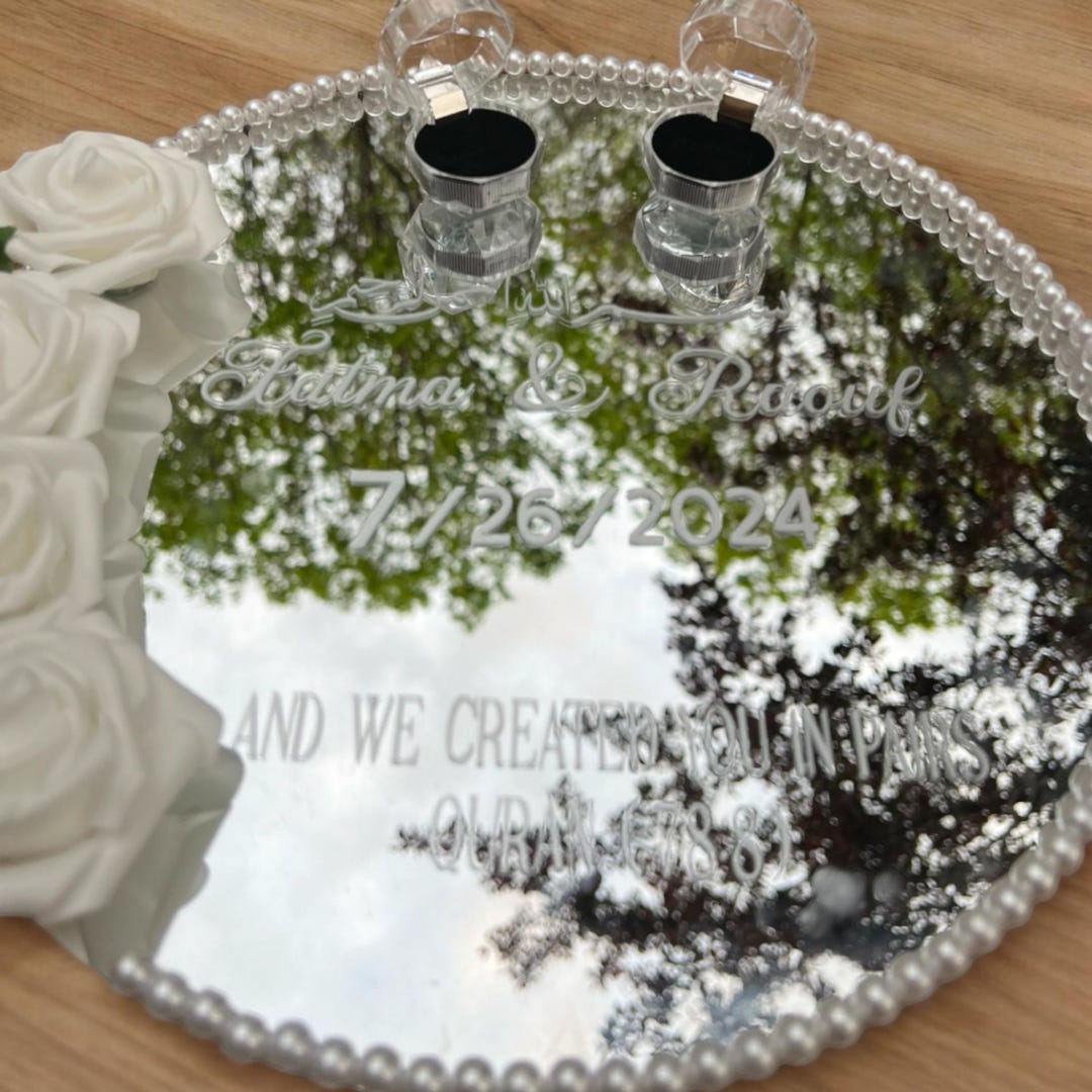 Personalized Ring Tray, Wedding, Engagement, Customized - Etsy