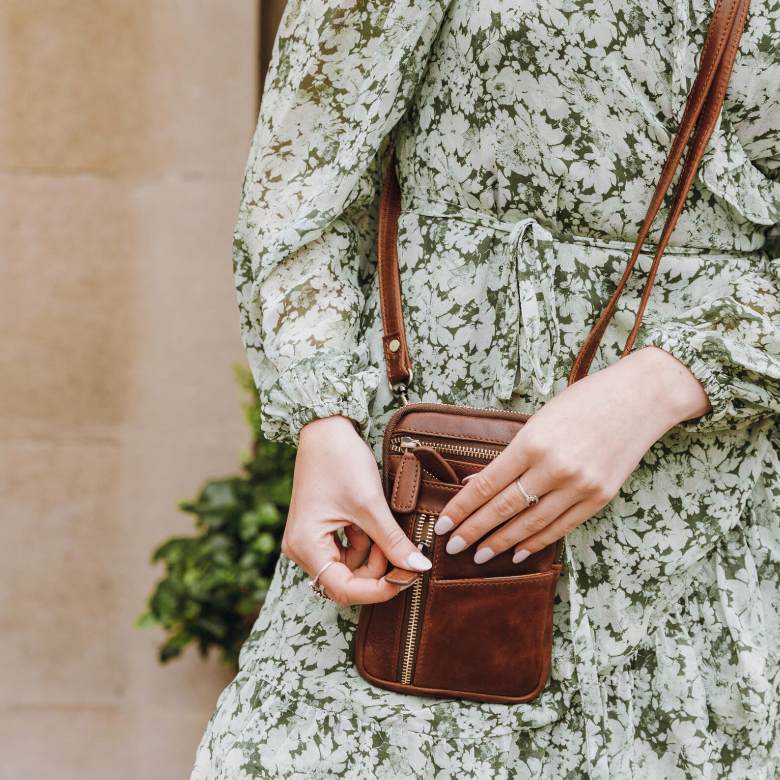 Leather Festival Bag Leather Summer Bag Small Crossbody Bag - Etsy
