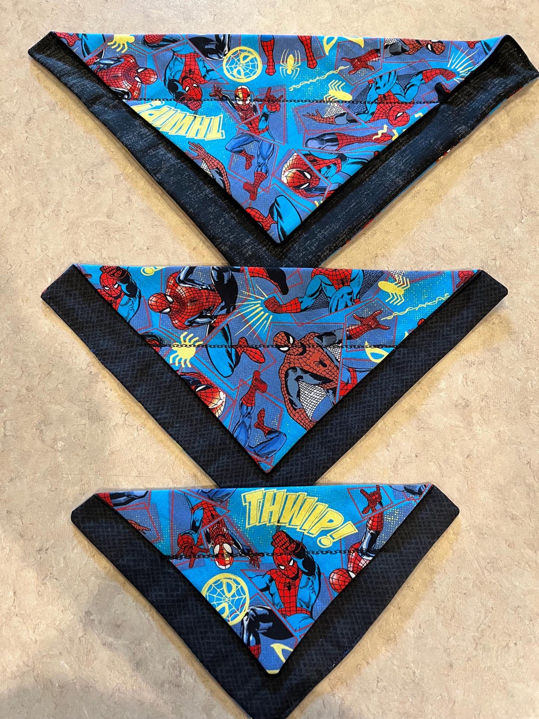 Dog Bandana / Spider-man / Marvel / Large, Medium and Small - Etsy