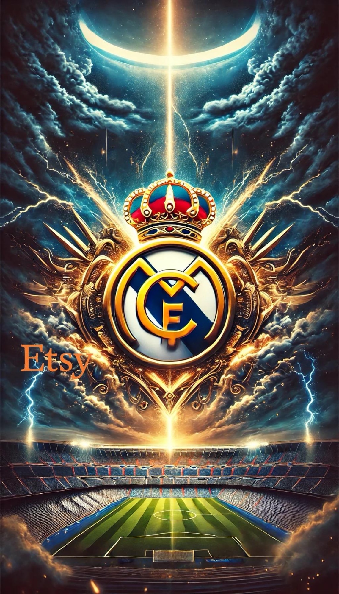 Special Edition Real Madrid Celebratory Logo Uefa Champions League