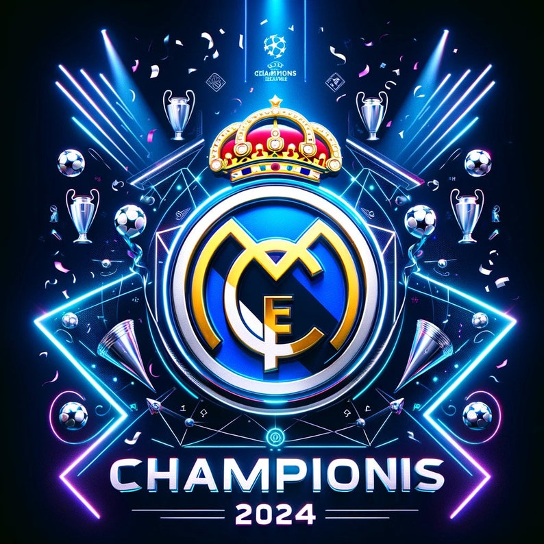 Special Edition: Real Madrid Celebratory Logo - UEFA Champions League ...