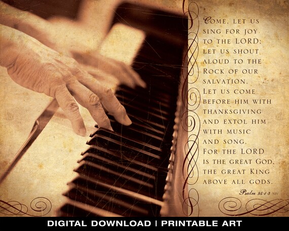 Printable Bible Verse Scripture Art Instant Download - Etsy