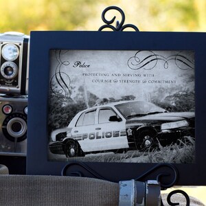 Police Gift Police Art Police Quote Police Home Decor Police Retirement ...