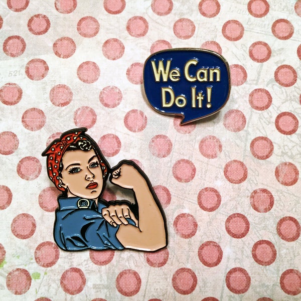 Rosie the Riveter Pin - Etsy