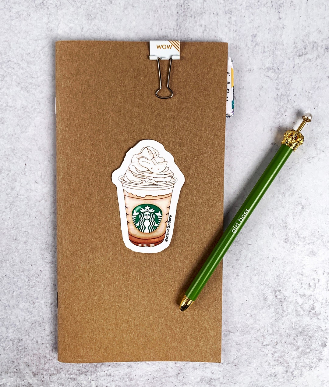 Starbucks Frappuccino Sticker - Etsy