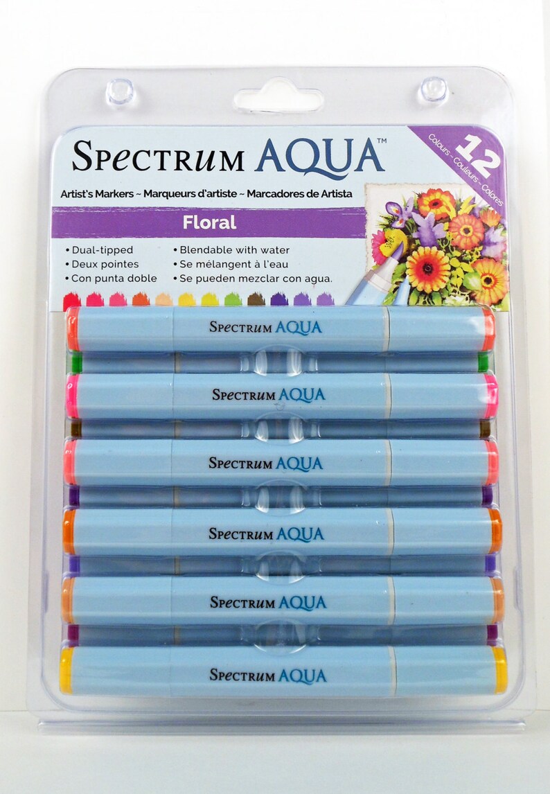 Spectrum Aqua Markers Set Colors | Etsy