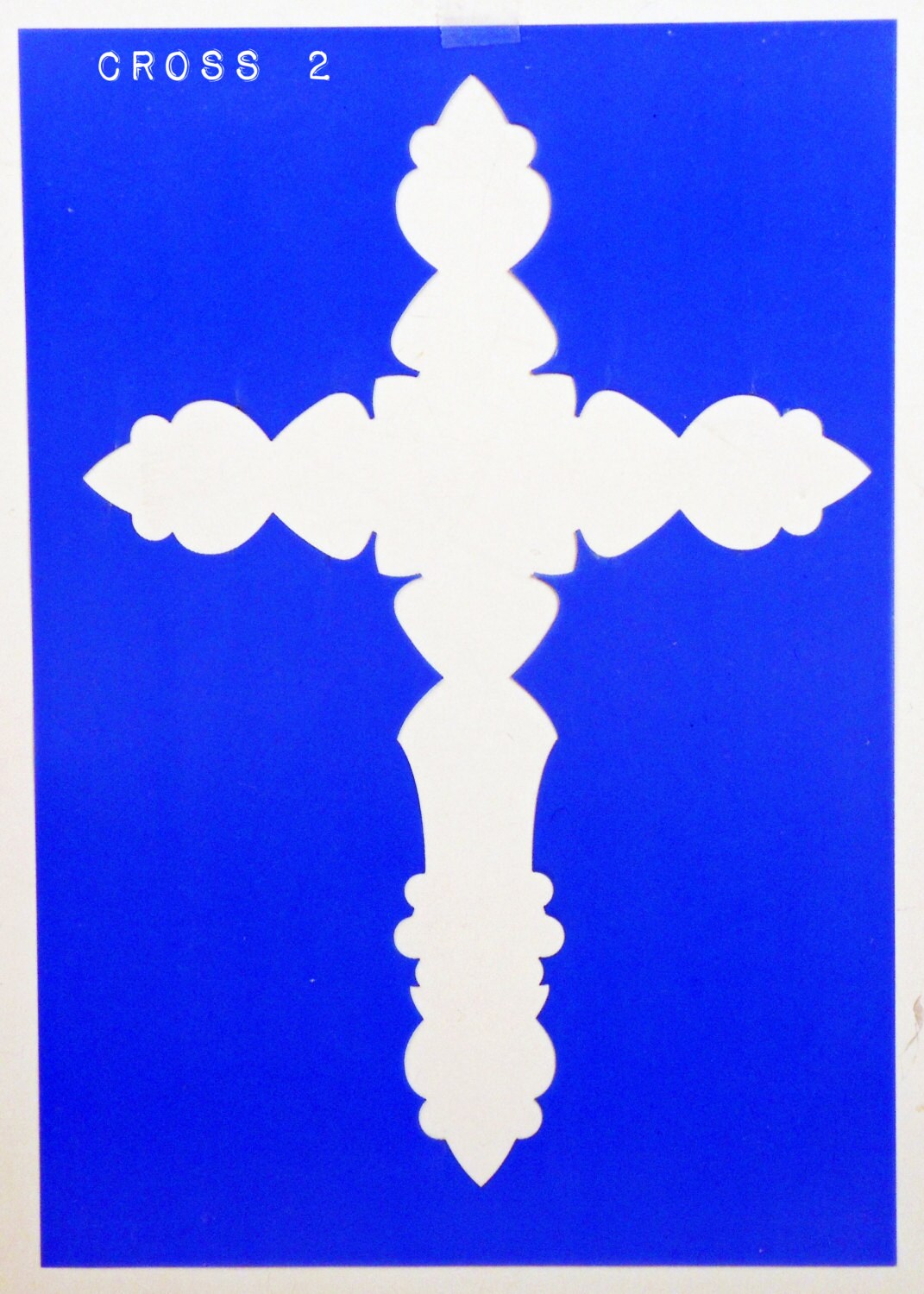 Cross Stencil - Etsy