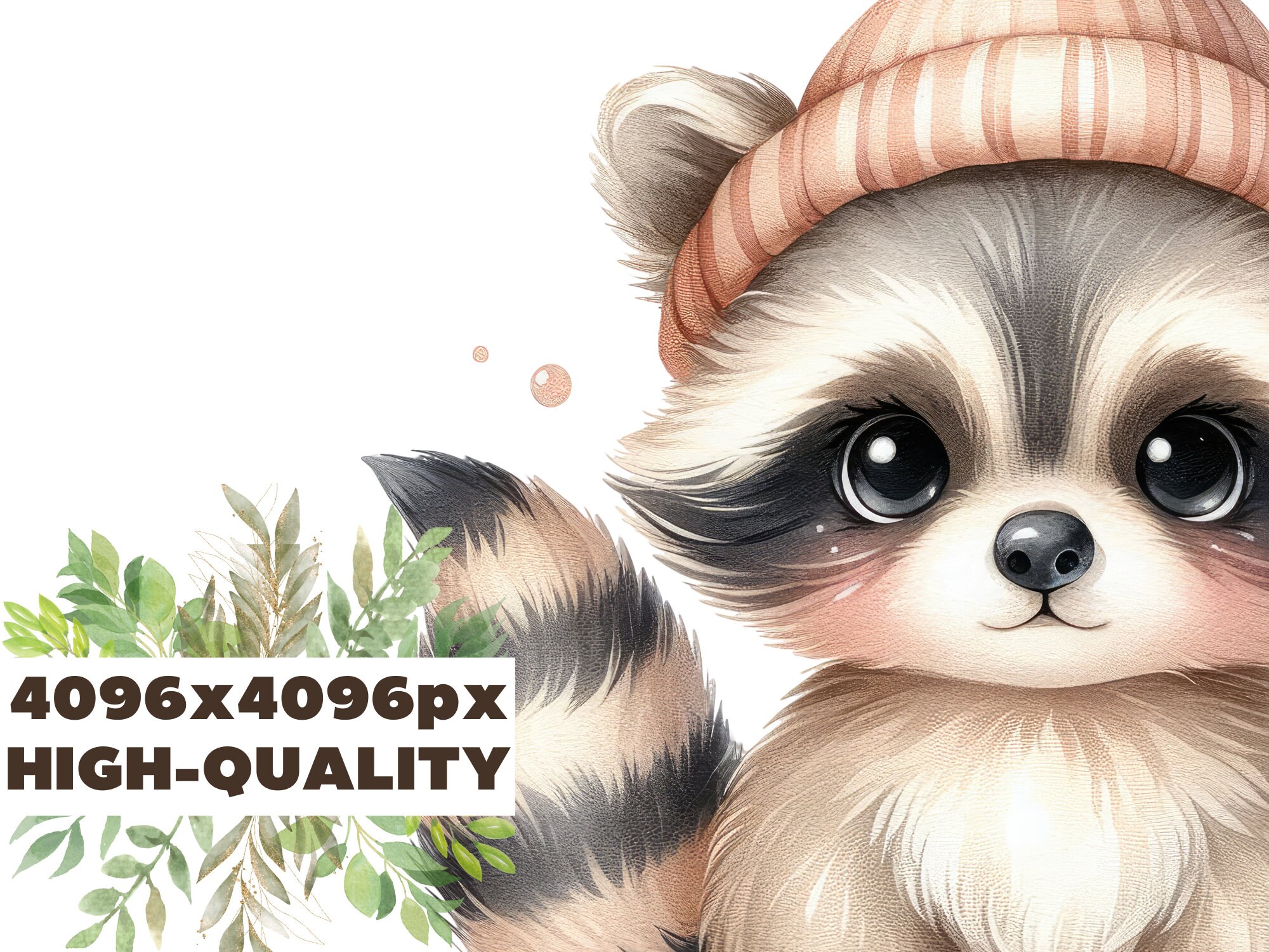 Watercolor Autumn Woodland Animals Clipart 39 PNG, Cute Forest Animals ...