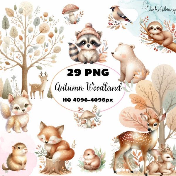 Autumn Woodland - Etsy