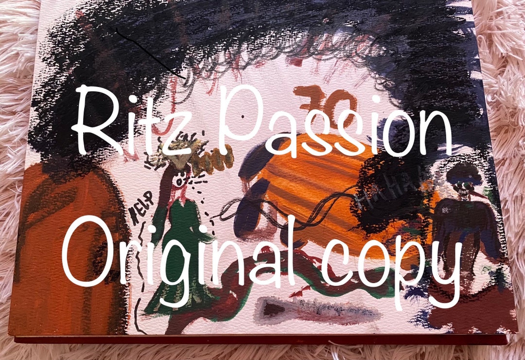 Abstract Painting (horror Theme) - ORIGINAL and One of a Kind. Artwork ...