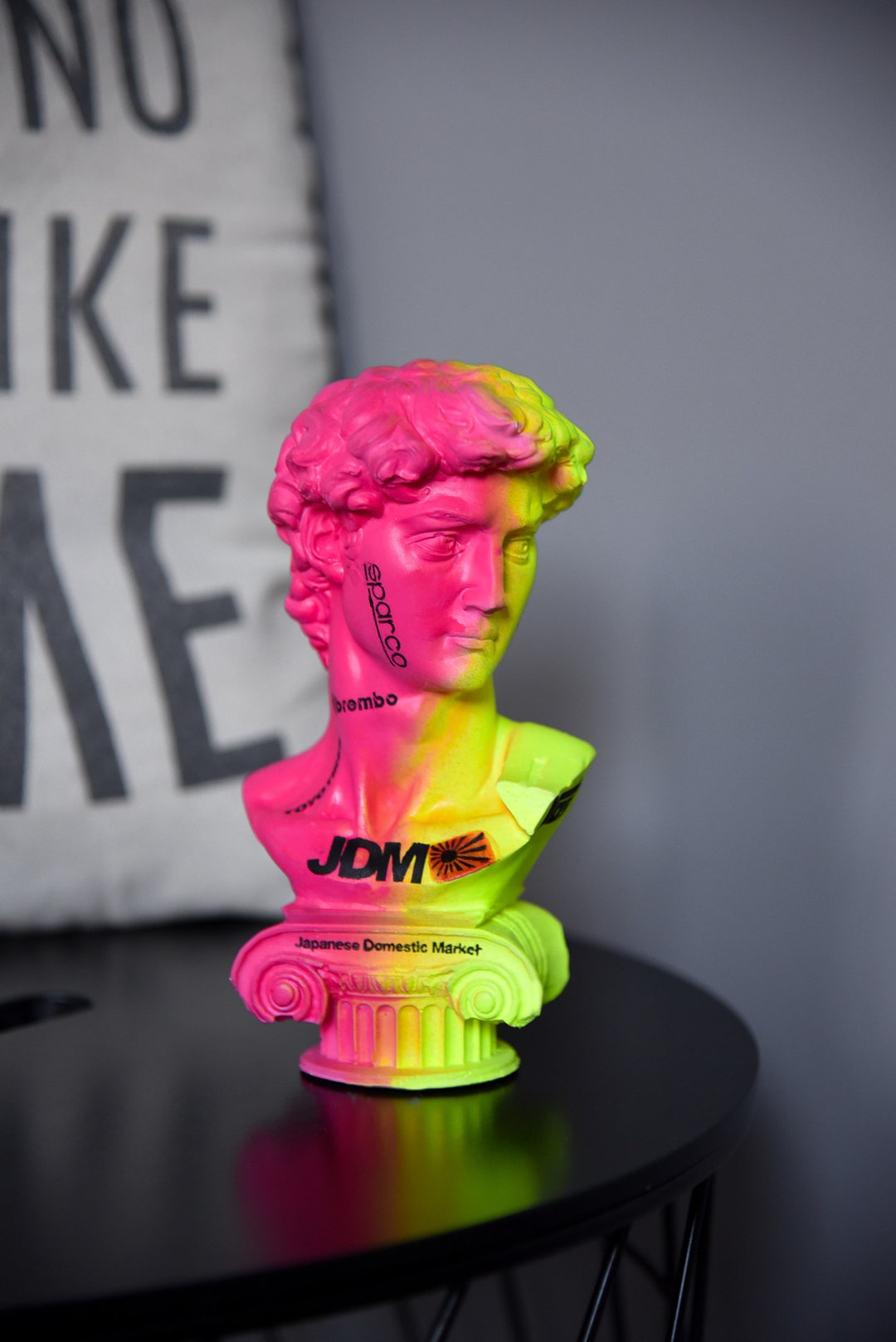 David Gypsum Head Statue, Home Decor, JDM Style, Decor Sculpture, Gift ...