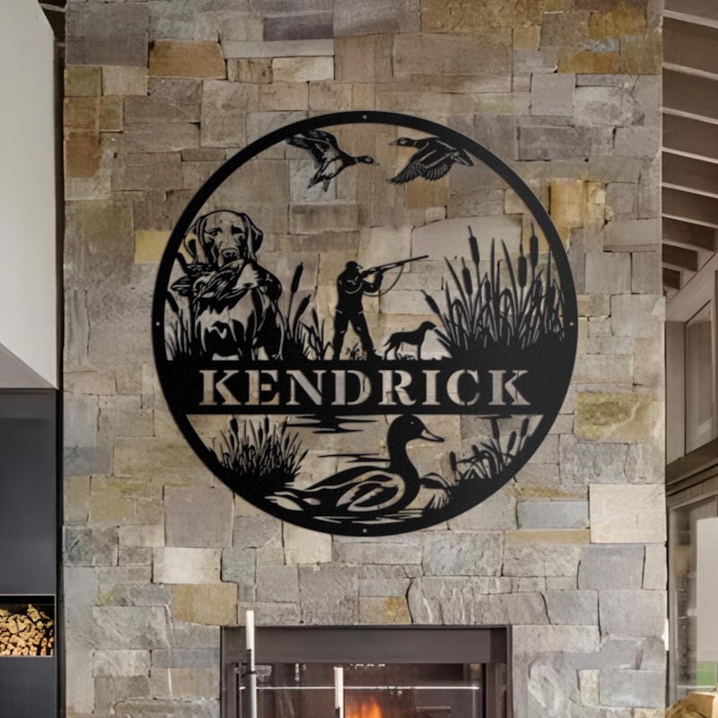 Hunting Signs Round - Etsy