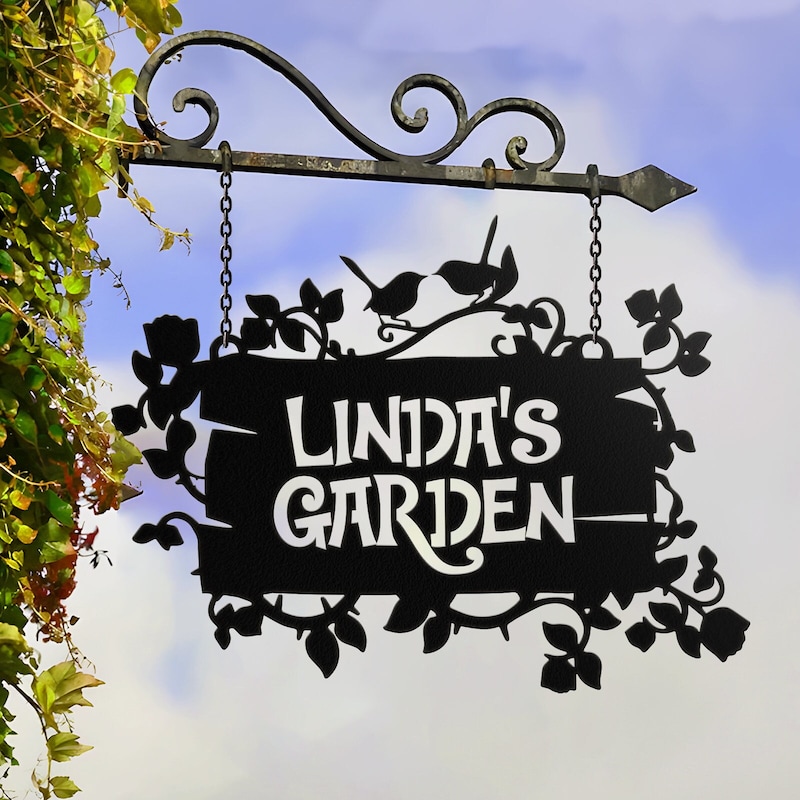 Hanging Metal Sign - Etsy