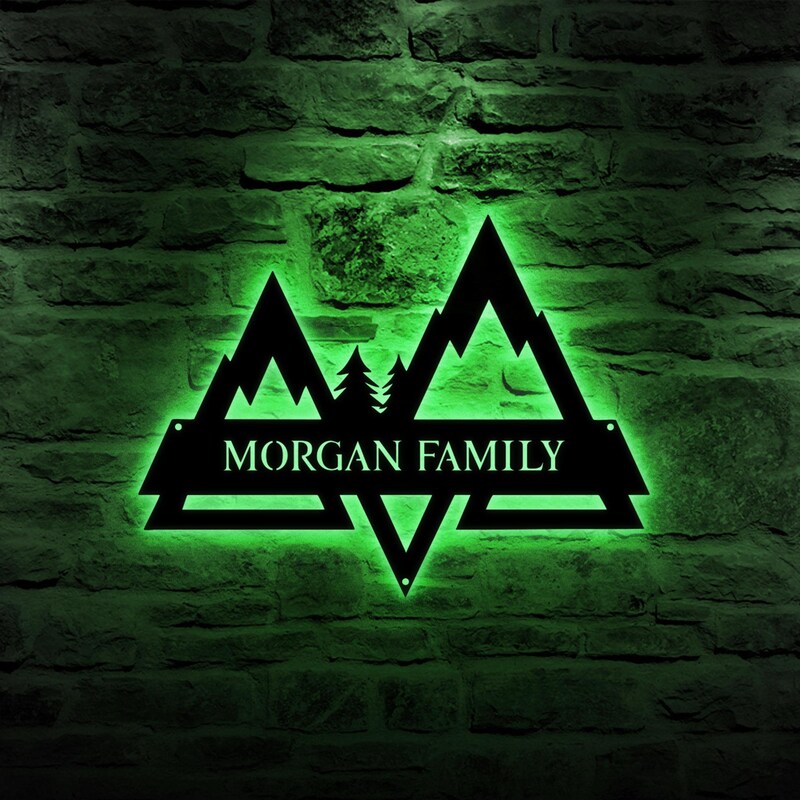 Monogram Sign - Etsy