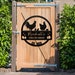 Custom Chicken Farm Metal Sign, Personalized Chicken Farm Sign, Farm ...