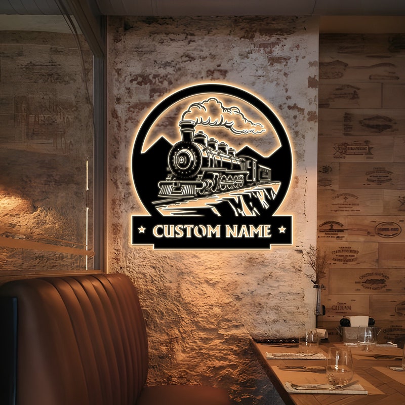 Train Home Decor - Etsy