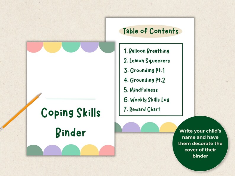 Coping Skills Therapy Worksheets, Anxiety Worksheets, CBT, Anxiety ...