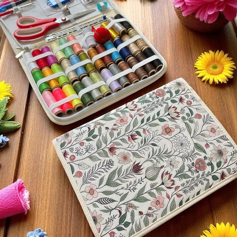 Hand Sewing Kit With Case - Etsy