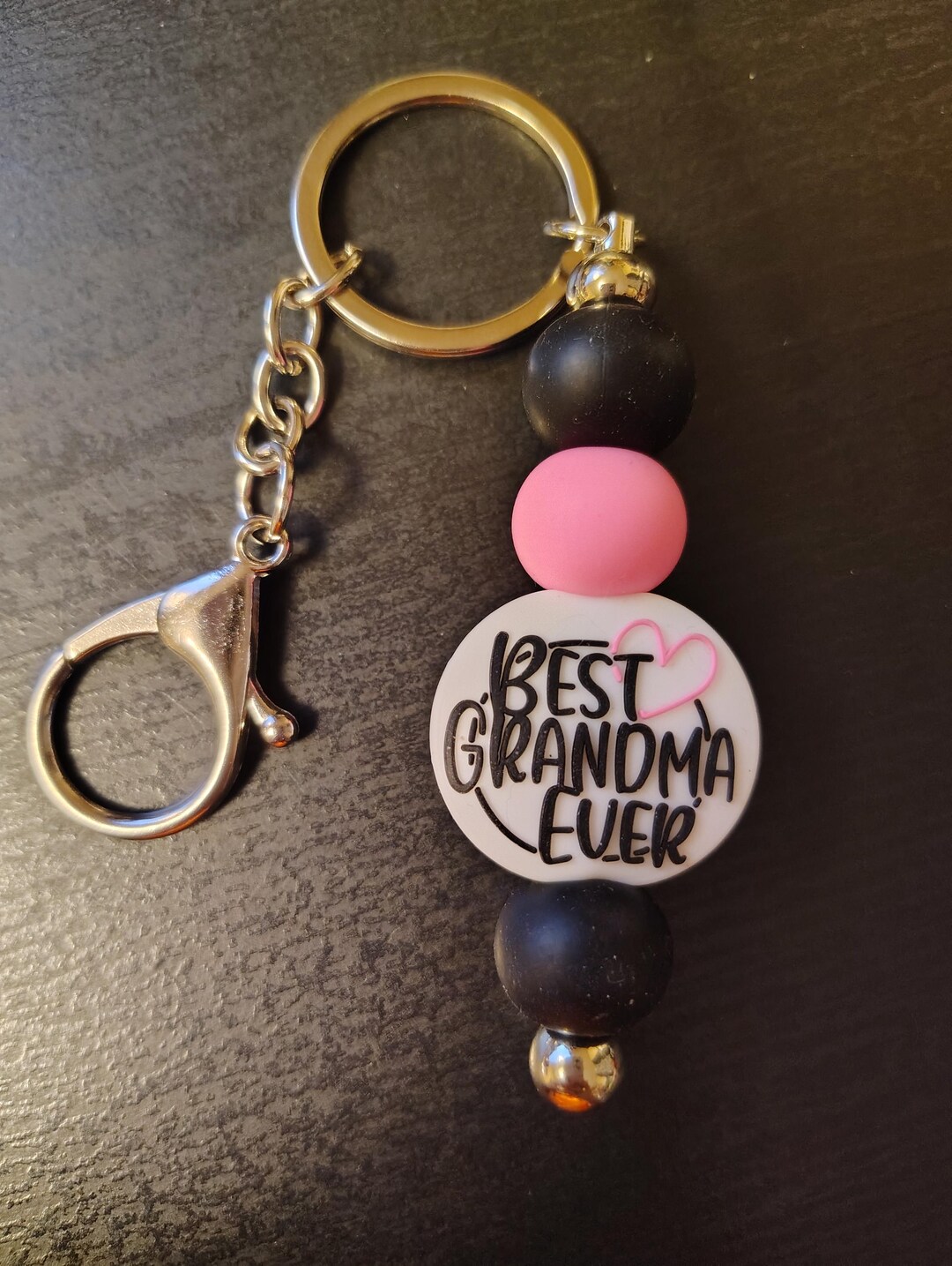 Grandma Ever Beaded Keychain, Sleek Gift - Etsy
