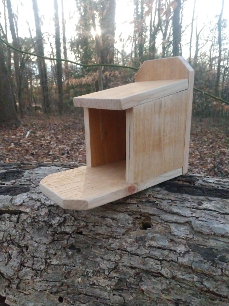 Cedar Bird Nesting Platform Shelter Dove Nesting Box Birdhouse - Etsy