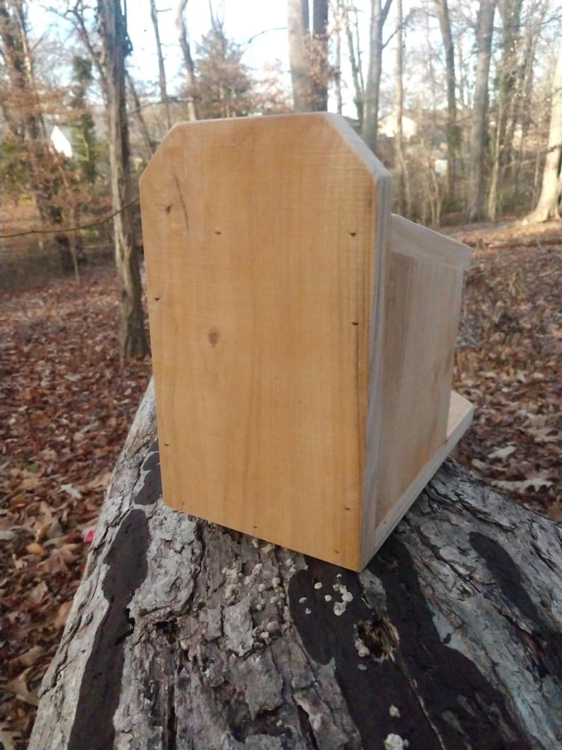 Cedar Bird Nesting Platform Shelter Dove Nesting Box Birdhouse - Etsy