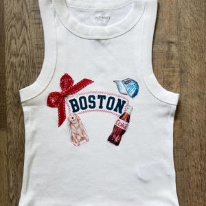 Handmade Patchwork Boston Tank Top - Etsy