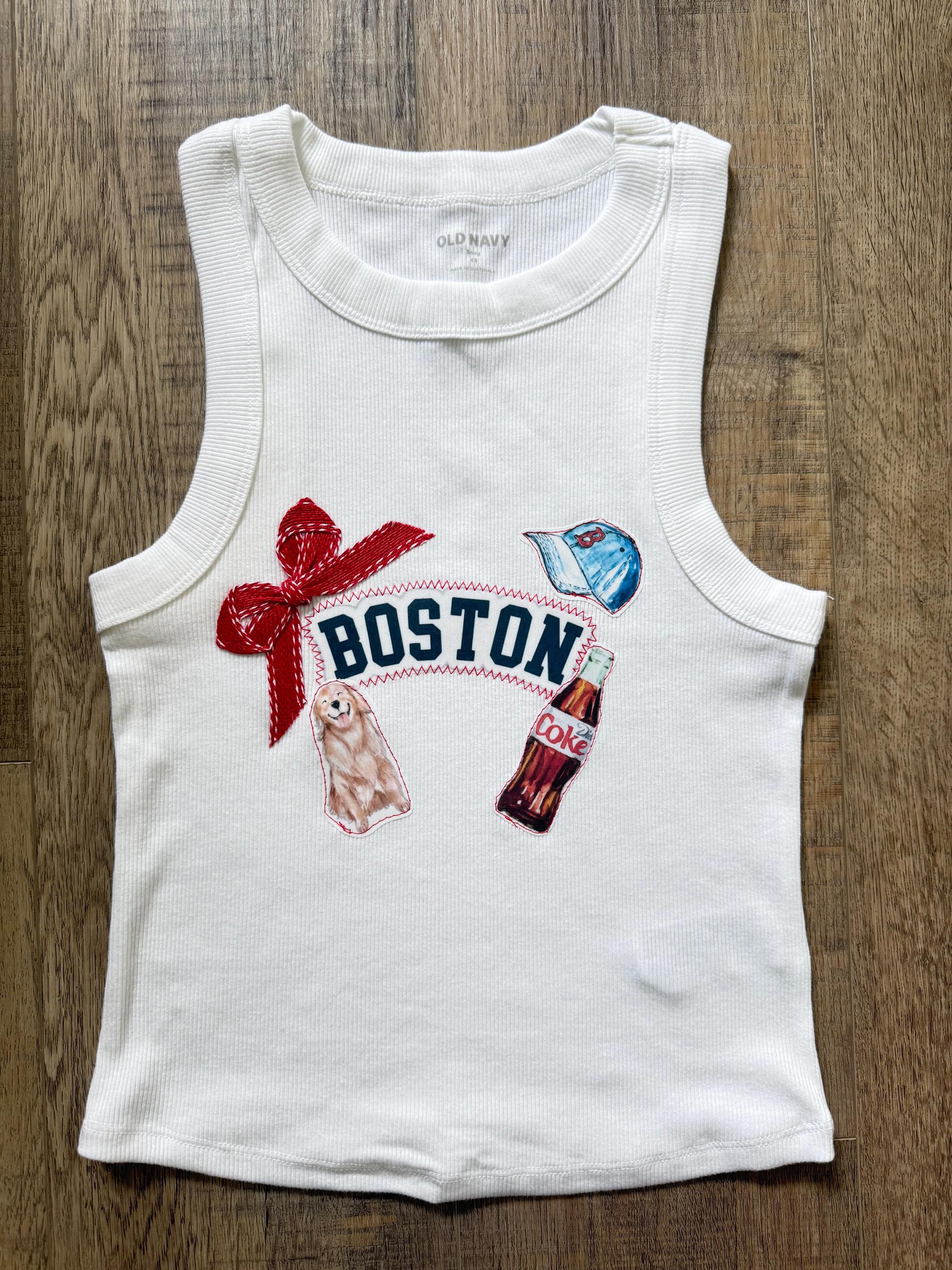 Handmade Patchwork Boston Tank Top - Etsy