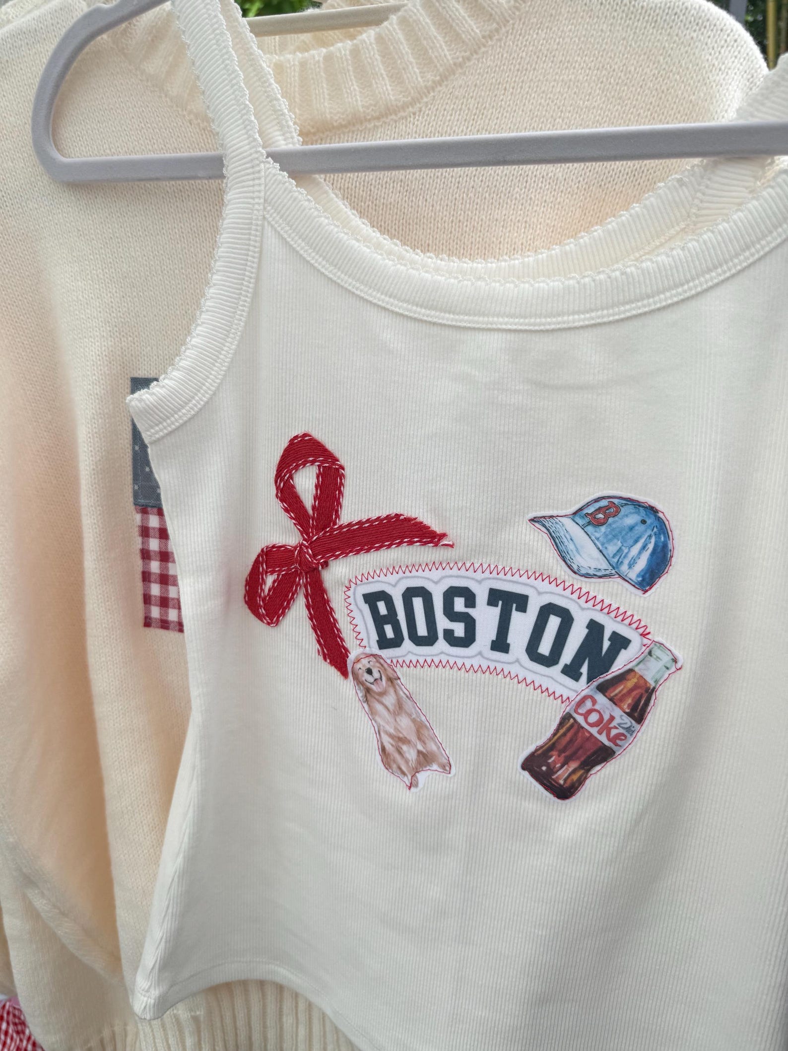 Handmade Patchwork Boston Tank Top - Etsy