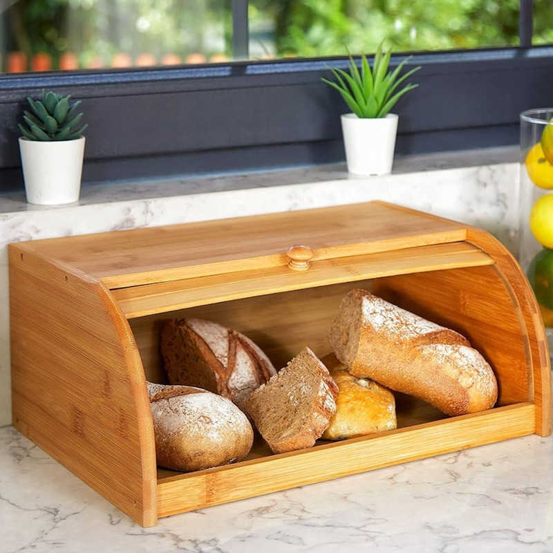 Wooden Bread Box - Etsy