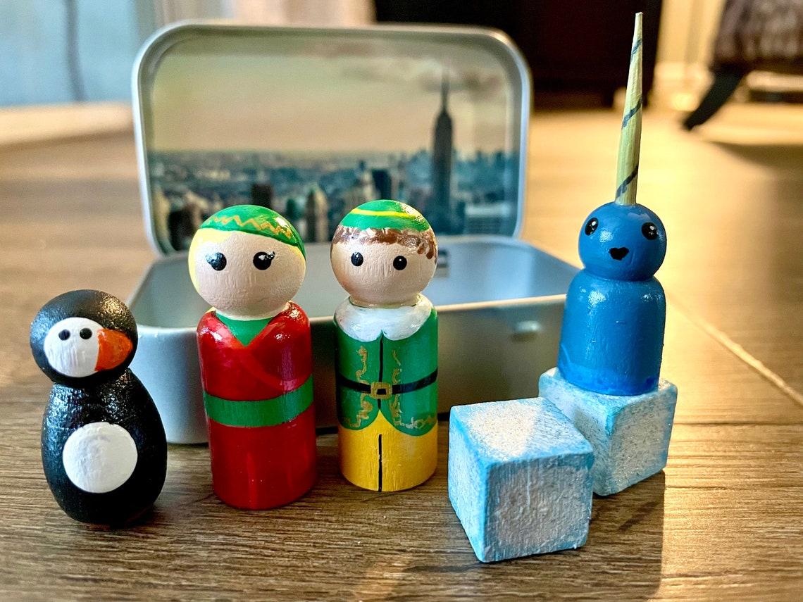 Buddy the Elf Jovie Arctic Puffin Mr Narwhal Polar Bear - Etsy