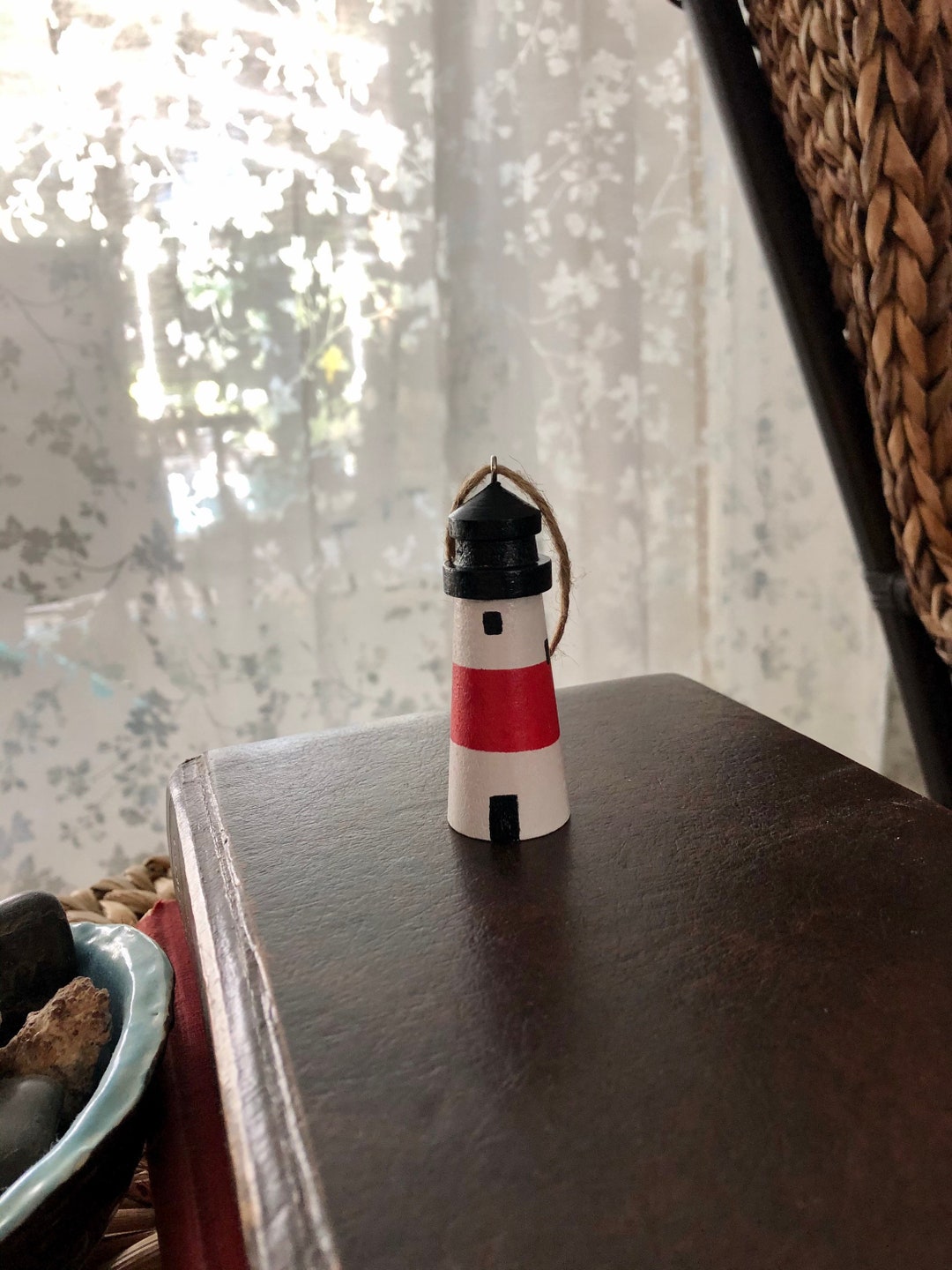 Nantucket Sankaty Light Hand Painted Lighthouse Figure or Ornament ...