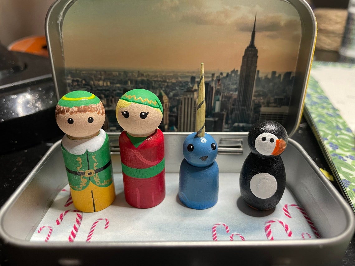 Buddy the Elf Jovie Arctic Puffin Mr Narwhal Polar Bear - Etsy