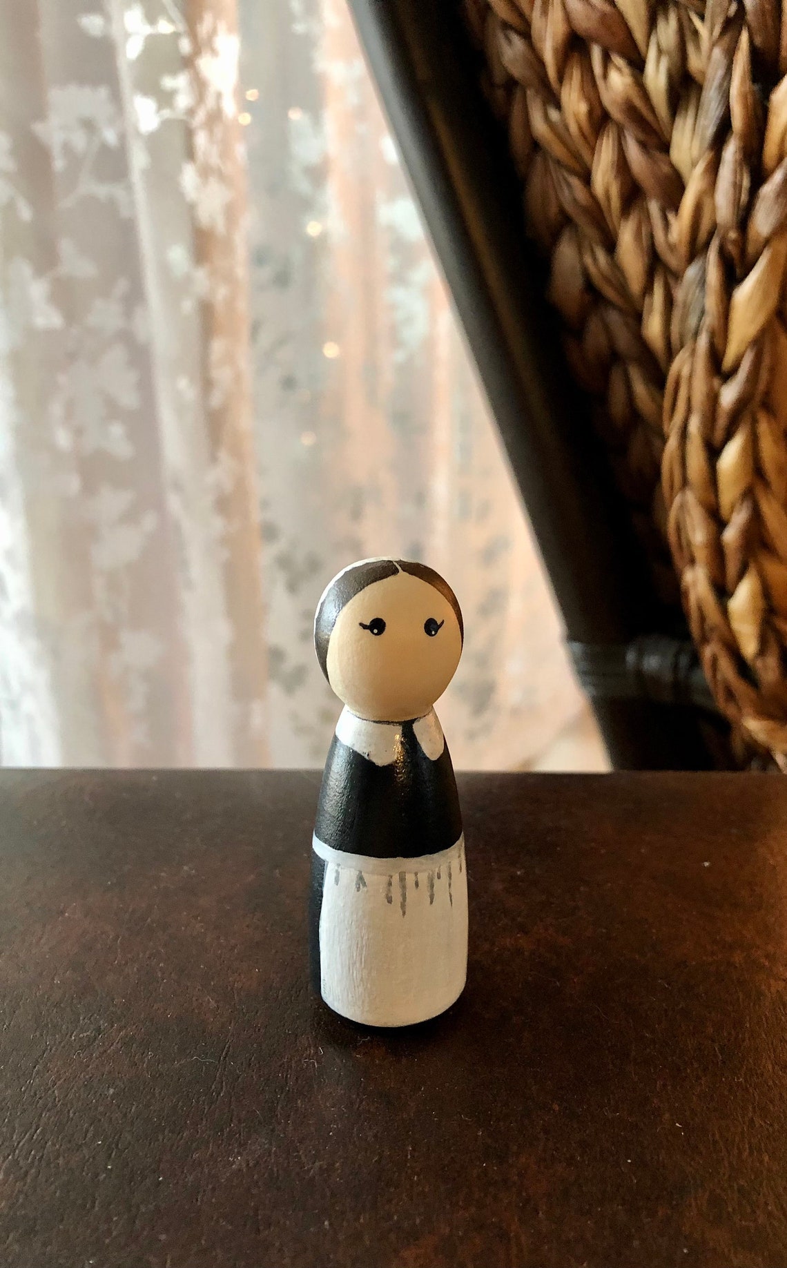 Florence Nightingale Nurse Peg Doll Influential Women in - Etsy