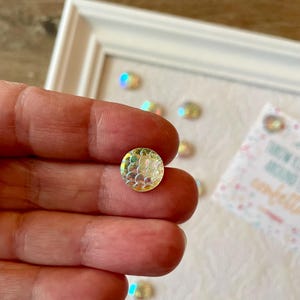 Mermaid Scale Push Pins | Decorative Irridescent Thumbtacks | Bulletin ...