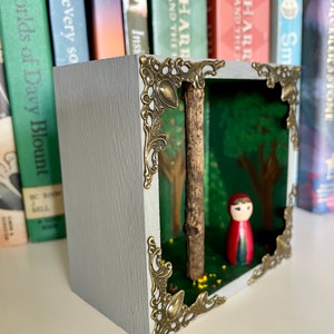 Little Red Riding Hood Miniature Scene 3D Original Art * Children's ...