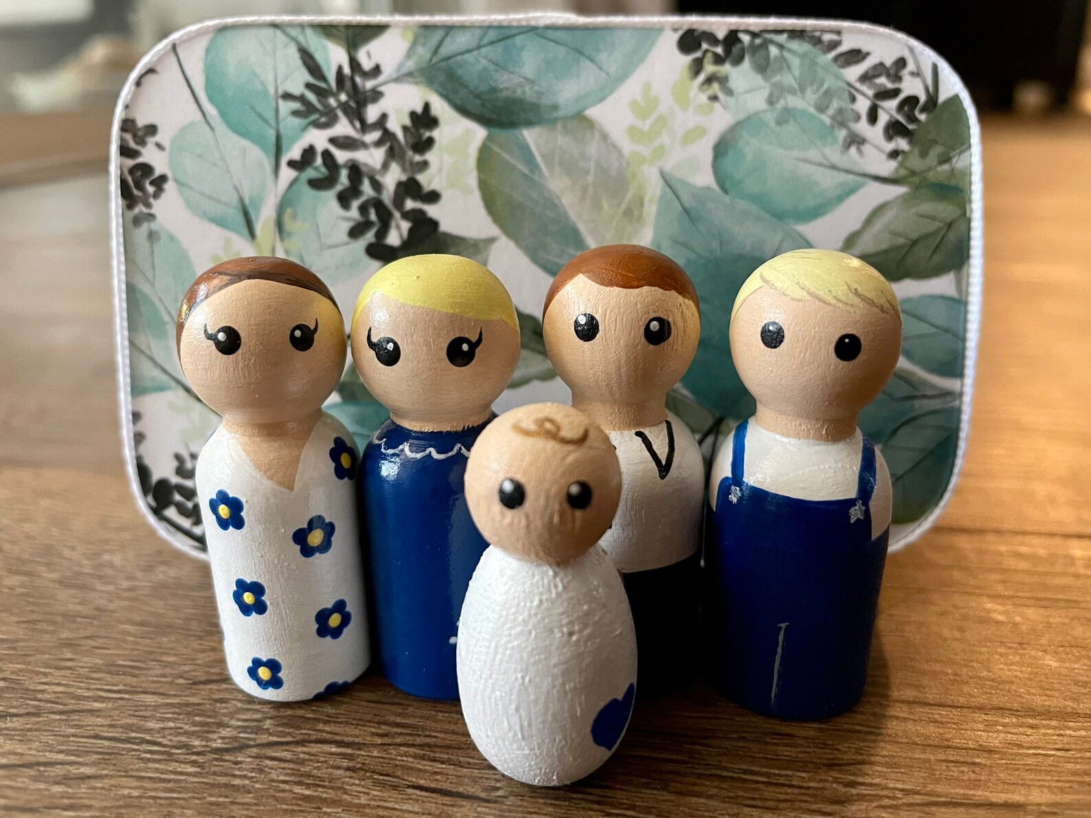 Sweet Family Peg People Dolls House Pretend Play Set in Themed - Etsy