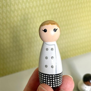 Chef Peg Doll, Culinary Student, Cook, Kitchen Staff, Gift, Toy ...